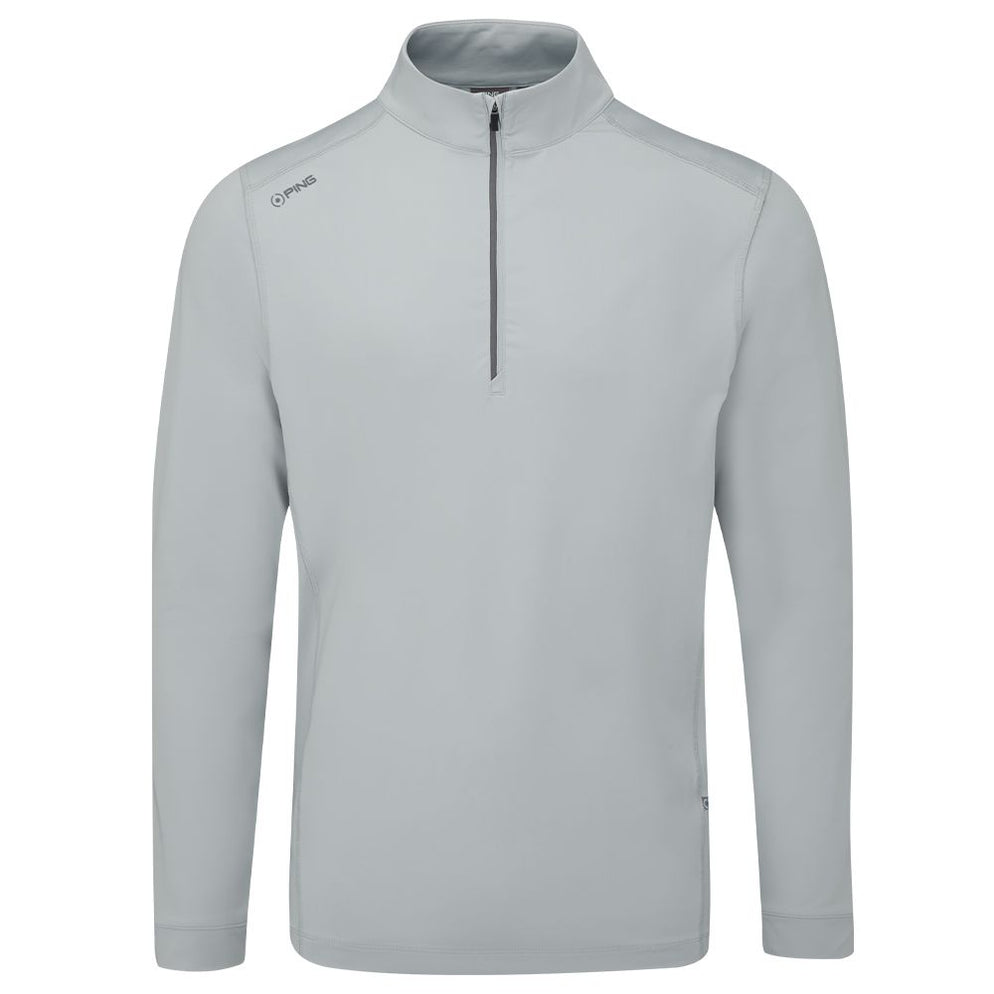 Ping Latham 1/4 Zip Golf Pullover - Pearl Grey — Andrew Morris Golf